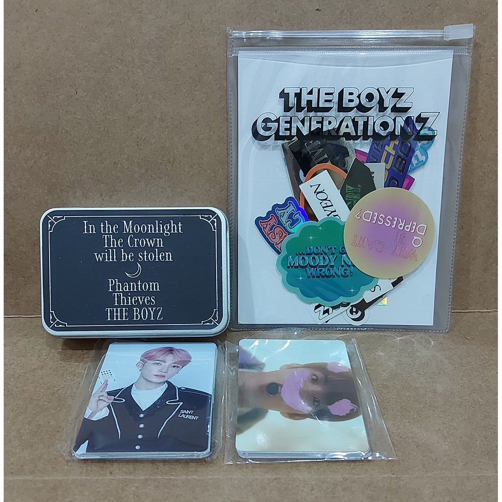 THE BOYZ 2020 Special Edition MD Goods Photocard + Sticker | Shopee ...