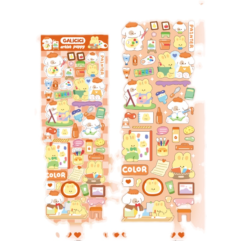 GaLiCiCi Stickers Original Cute Animal Series Stickers / Photo Goo Card ...