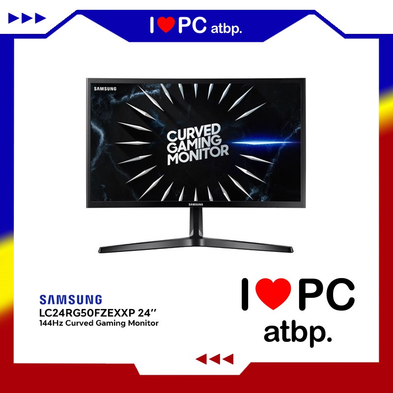 Samsung 24" CRG5 144Hz Curved Gaming Monitor, LC24RG50FZEXXP | Shopee ...