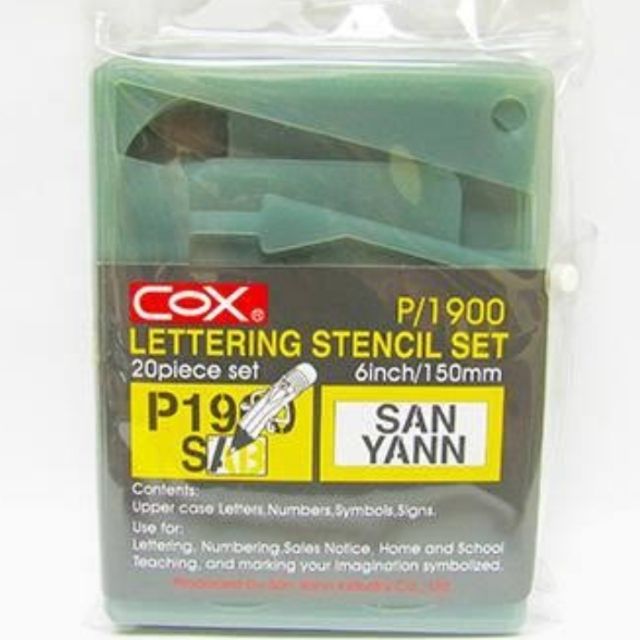 LETTERING STENCIL SET (P/1900) | Shopee Philippines