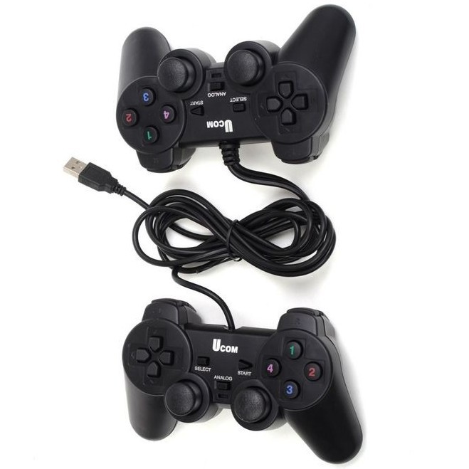 Playstation Gamepad gaming Ucom208-2 for PC (2 in 1) Game Controller Optional 1 pcs | Shopee ...