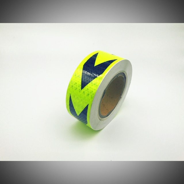 Reflectorized tape black and neon green | Shopee Philippines