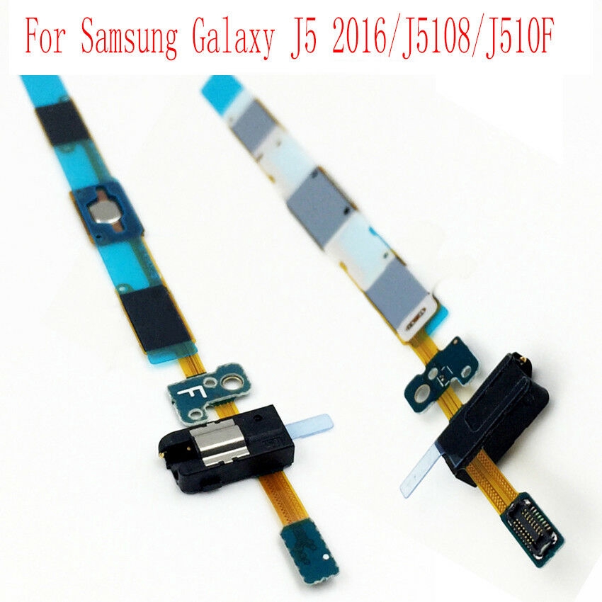 Home Menu Button Connector Flex Cable Ribbon For Samsung Galaxy J5 2016 ...