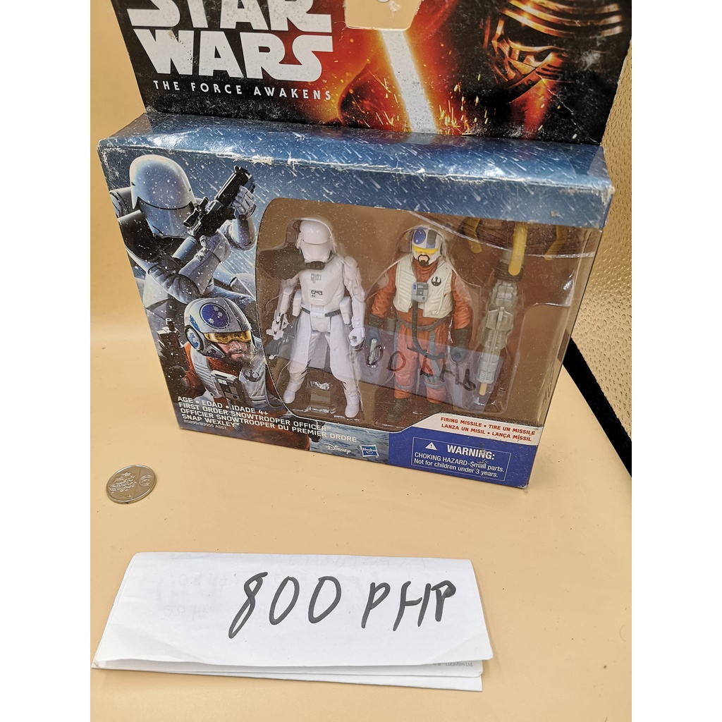 hasbro starwars force awakens snow trooper | Shopee Philippines