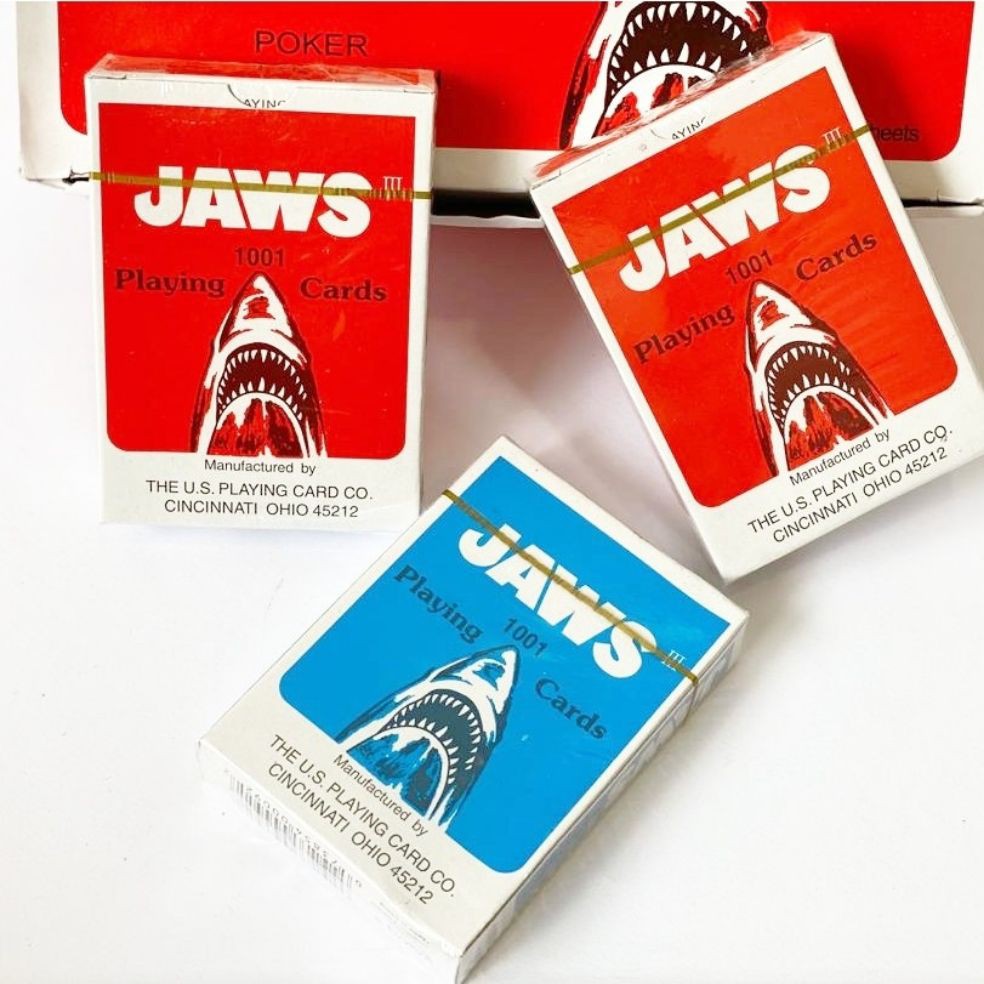 Jaws Playing Card (Red/Blue) | Shopee Philippines