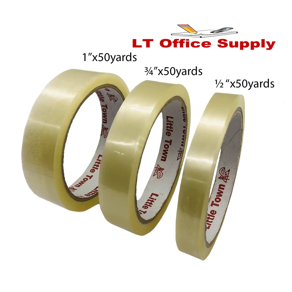 1 Roll Clear Tape / Transparent Tape for Big Core | Shopee Philippines