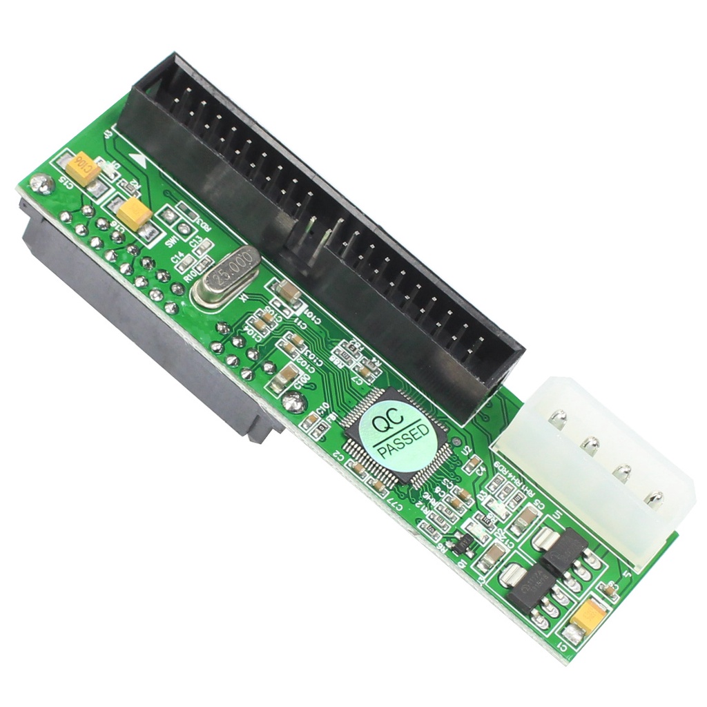 Pata IDE to Sata Hard Drive Adapter Converter 7+15 Pin 3.5/2.5" DVD HDD ...