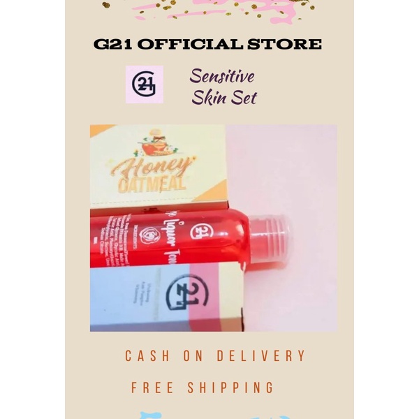 G21 Sensitive Skin Set with 3 FREEBIES | Shopee Philippines