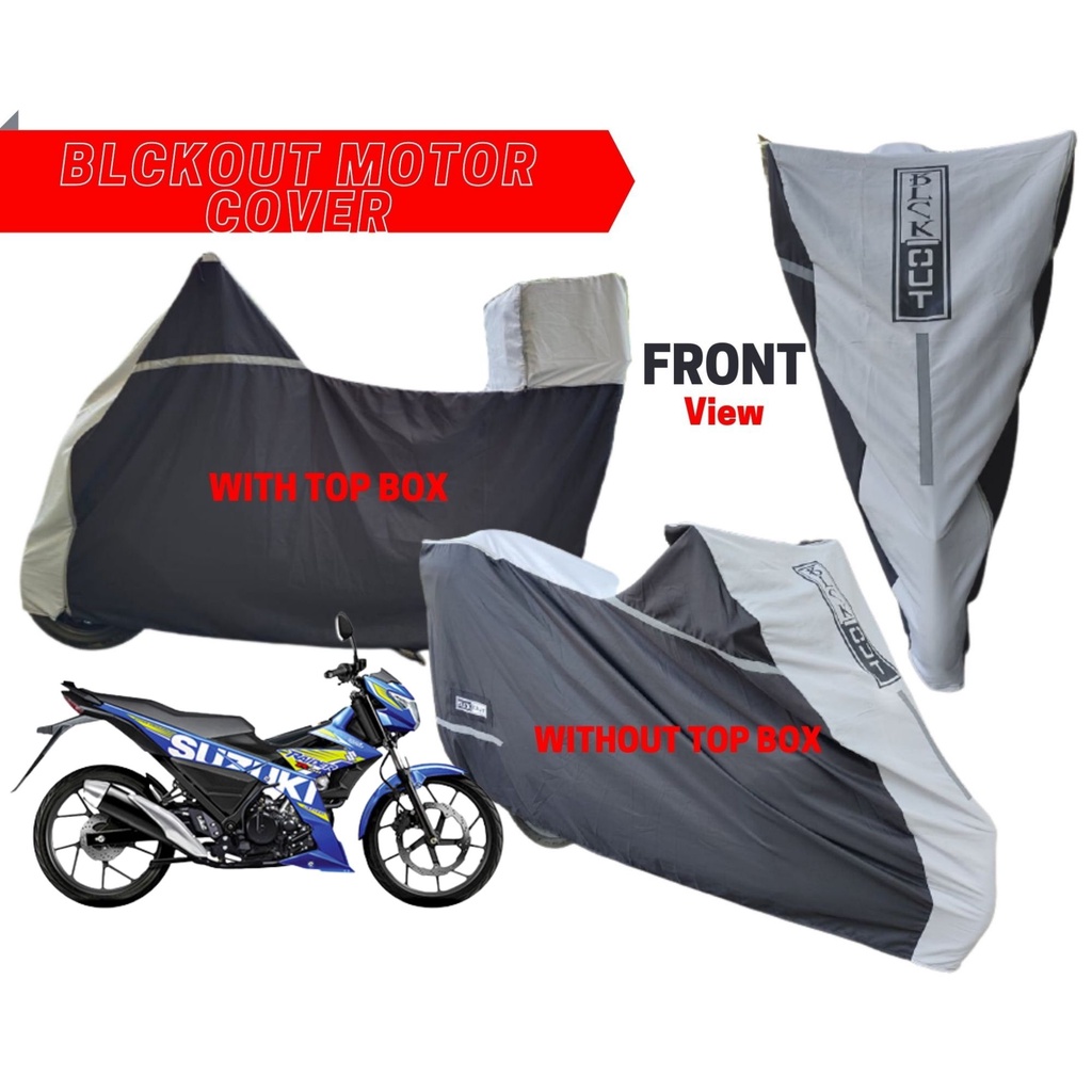 GT8 Suzuki Raider R150 Fi [S] MOTOR COVER Blckout PH ORIGINAL GREY ...