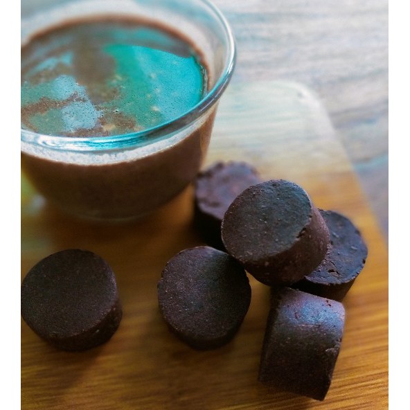 PURE CACAO UNSWEETENED TABLEA-100% Natural Chocolate Tablets- 5 Tablets ...