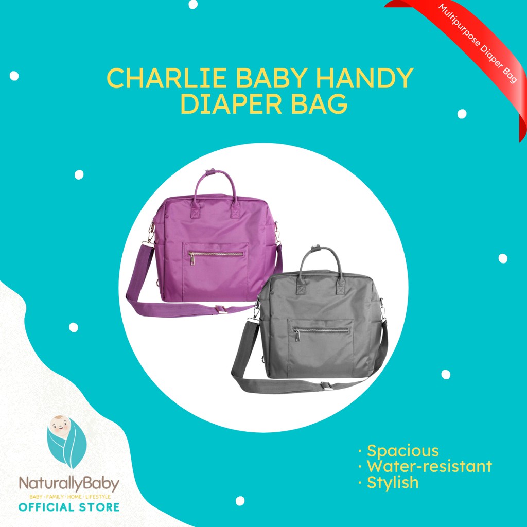 Charlie Baby Handy Diaper Bag (Waterproof) | Shopee Philippines