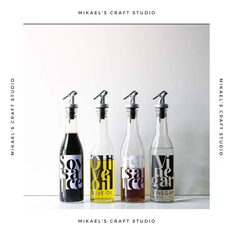 Customized Glass condiment bottles | Shopee Philippines