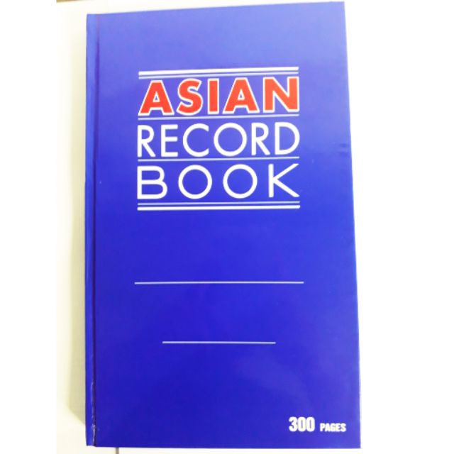 Record Book 300 pages - asian record book | Shopee Philippines