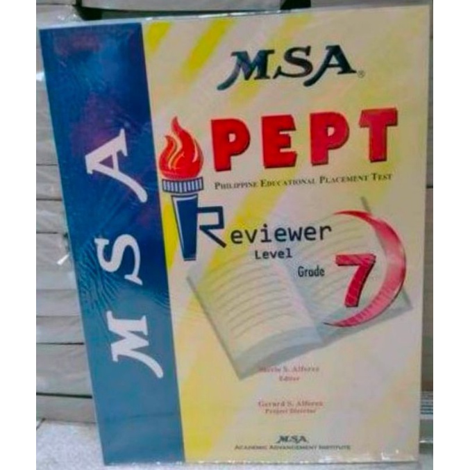 MSA PEPT (Philippine Educational Placement Test) Reviewer Level Grade 7 ...