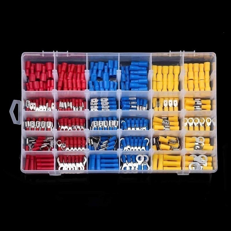 480pcs Cold Press Terminal Box Connection Terminal Combination Cold ...