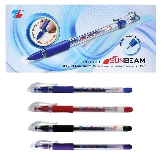 Combo of 5 Thien Long GEL-08 GEL Pens - Fountain Pen | Shopee Philippines