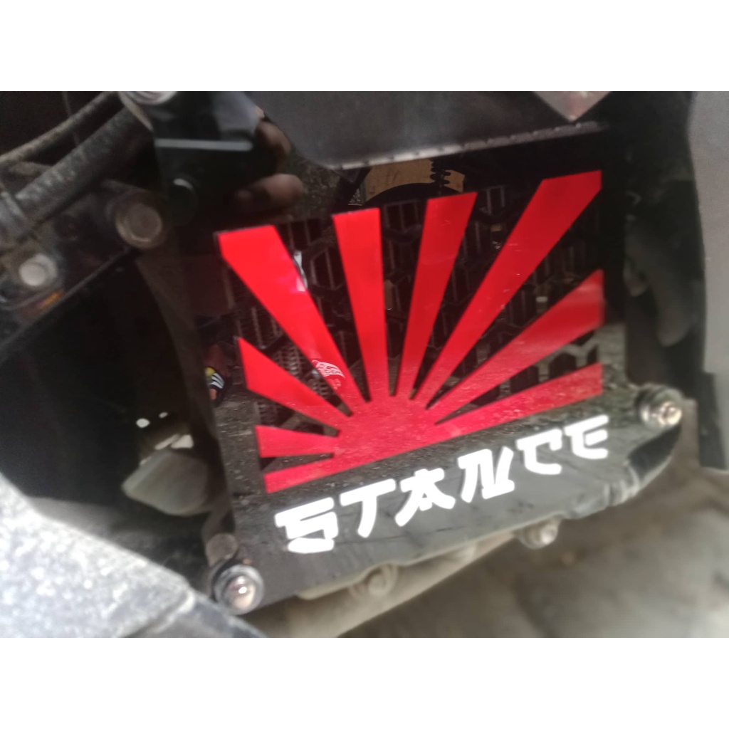 STANCE RADIATOR COVER FOR NMAX /AEROX, V1/V2/ MXI/ AND HONDA, CLICK/PCX ...