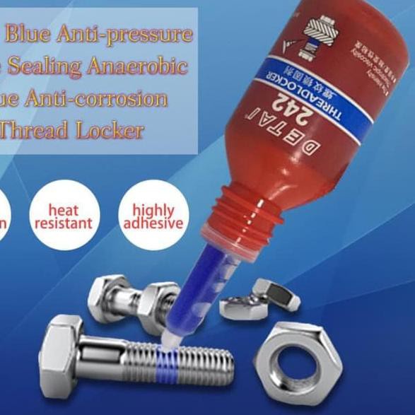 Loctite Nut Locker Threadlocker Bolt Glue Baud Detail 10ml | Shopee ...