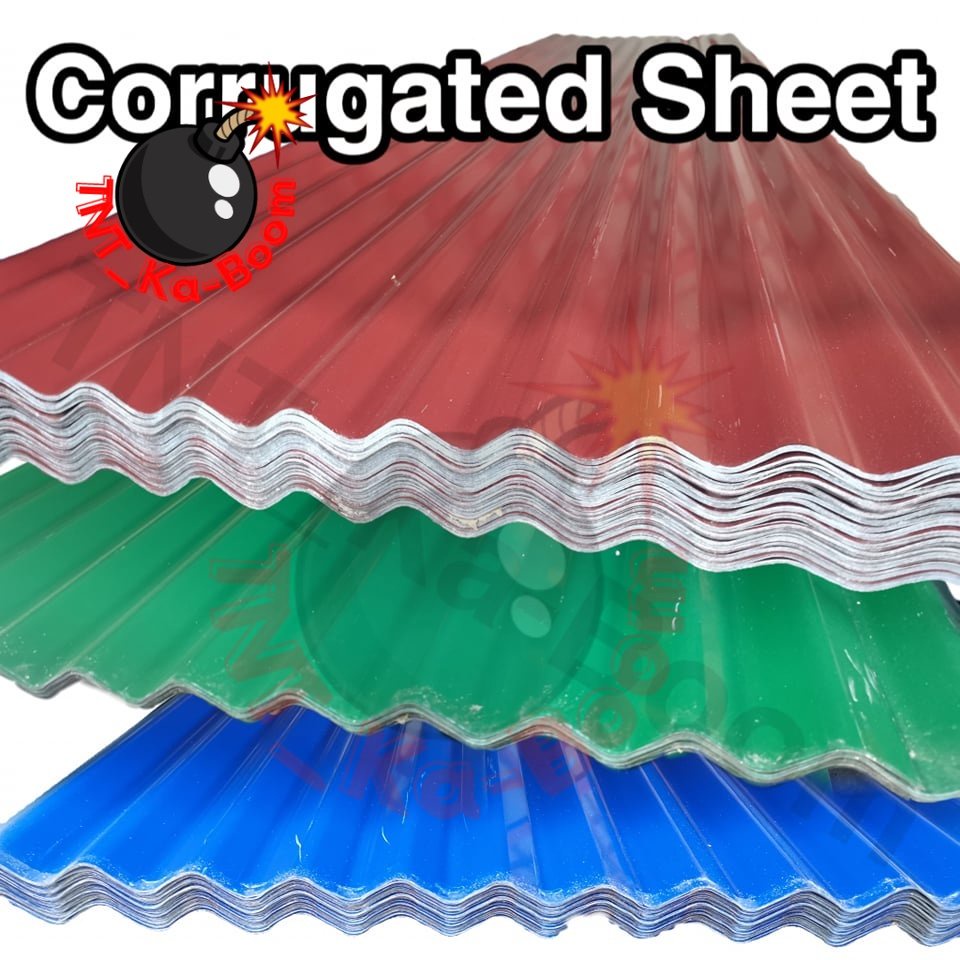 Corrugated Sheet Yero Roofing "Gauge 26" APO gauge 24 Cut Per 1 to 4 ...