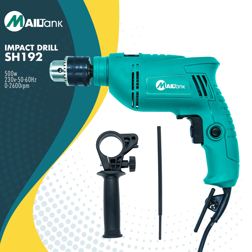MAILTANK (SH192) Impact Drill 220V 580W Electric hammer Drill | Shopee ...