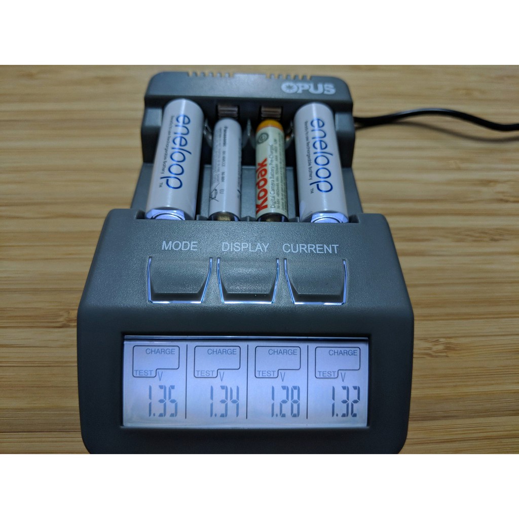 Opus BT-C700 4 Slots Digital NiCd/NiMH Charger | Shopee Philippines