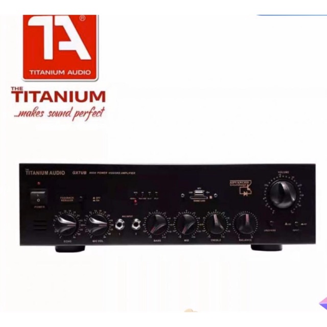 TITANIUM GX7UB MIXING AMPLIFIER 800W | Shopee Philippines