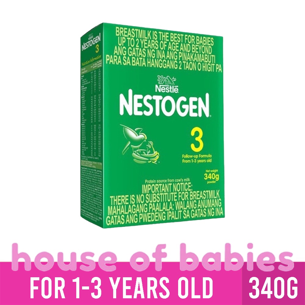 Nestogen for 1-3 Years Old 340g Milk Supplement | Shopee Philippines