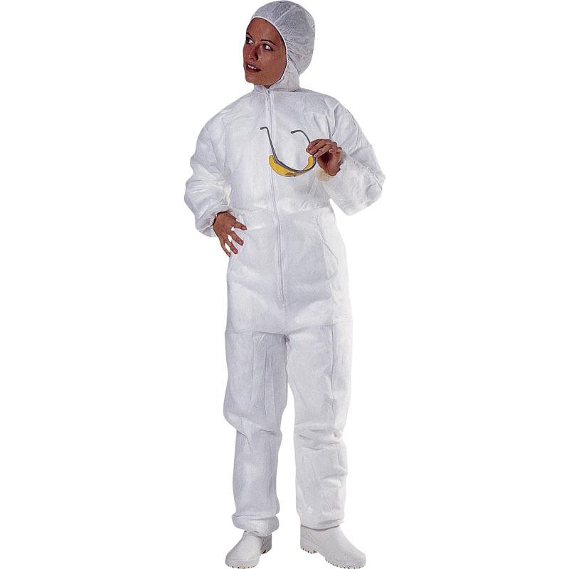 Protective Suits Hooded Coverall Full Body PPE | Shopee Philippines