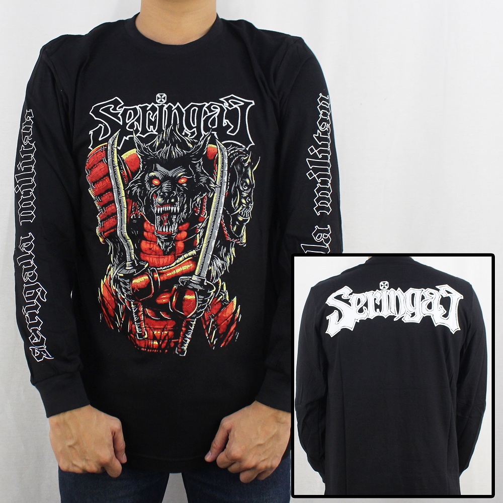 SERINGAI LONG SLEEVE MUSIC SHIRT - SERINGAI LONG SLEEVE SHIRT 01 SIZE L XL XXL - MUSIC ...