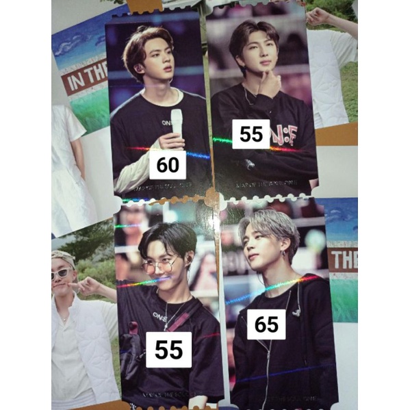 [TIHOL] Official TICKET HOLOGRAM DVD ON:E MOTS - BTS || Jin RM JHOPE ...