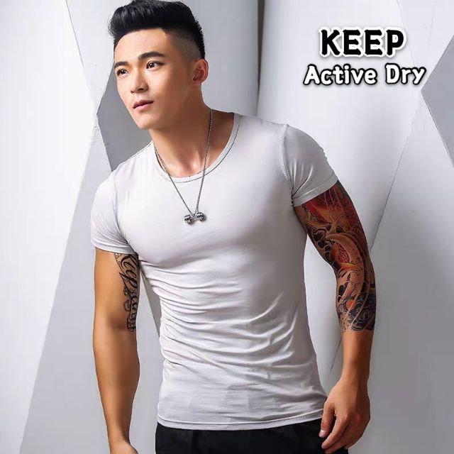 KEEP ACTIVE DRY Drifit White Shirt Men's & Women's For DIY Subli ...