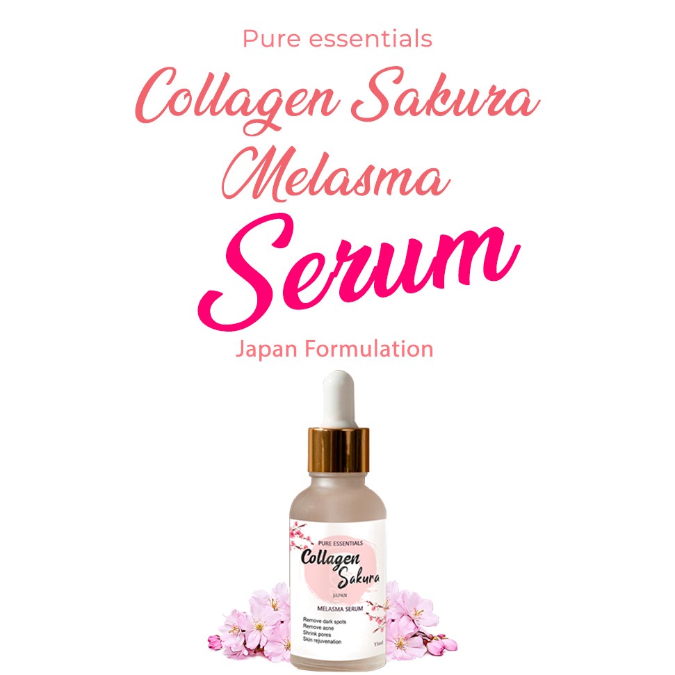 Collagen Sakura Melasma Serum 20ml for All Types of Skin | Shopee ...