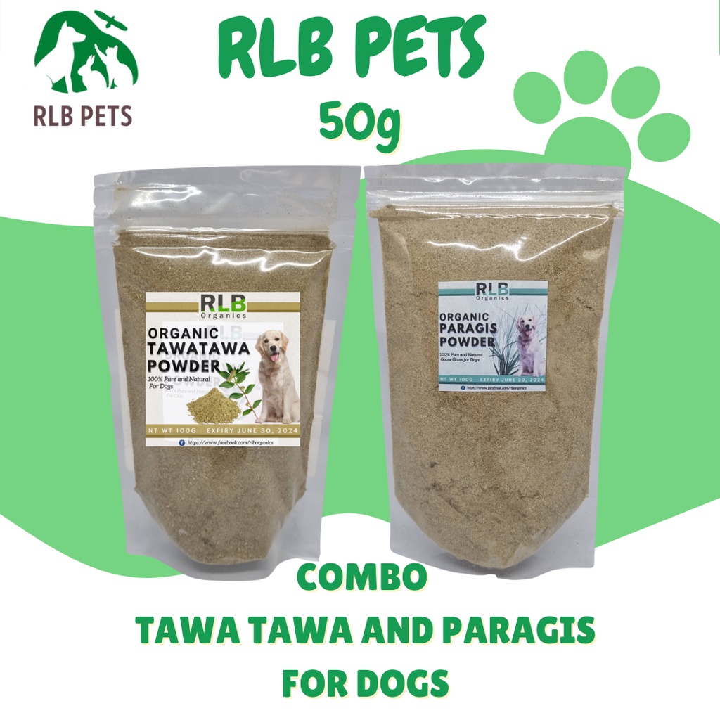 50 grams Tawa Tawa Powder for Dogs and 50 grams Paragis Powder for Dogs ...