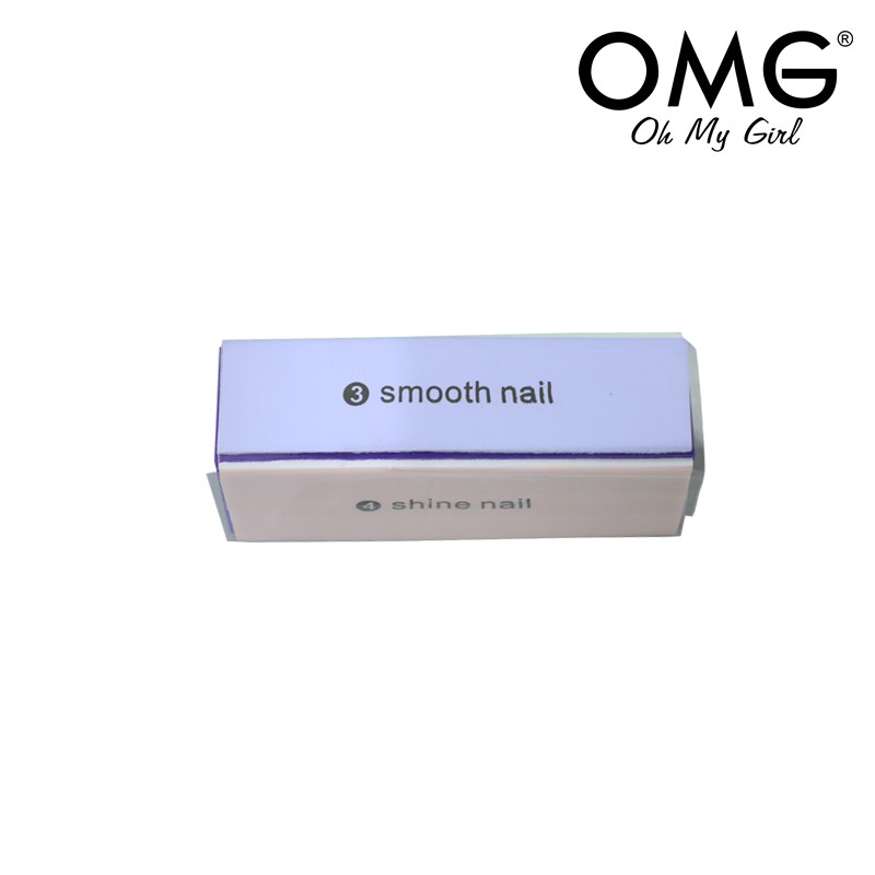 OMG Nail Buffer Shine Block 4 Steps | Shopee Philippines