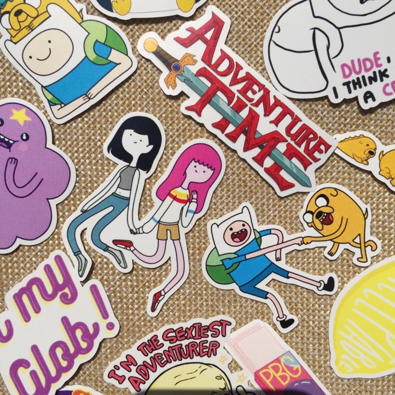Adventure Time Sticker Pack | Shopee Philippines