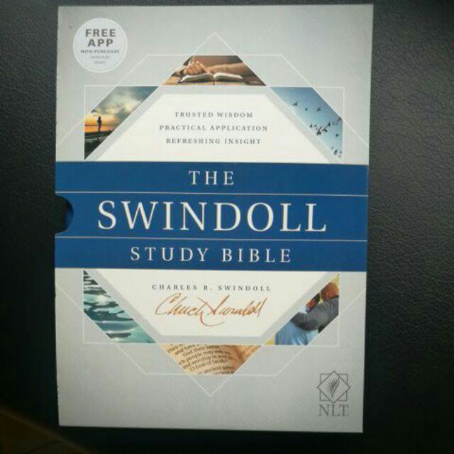 NLT The Swindoll Study Bible (Hardcover) – New Living Translation Study ...