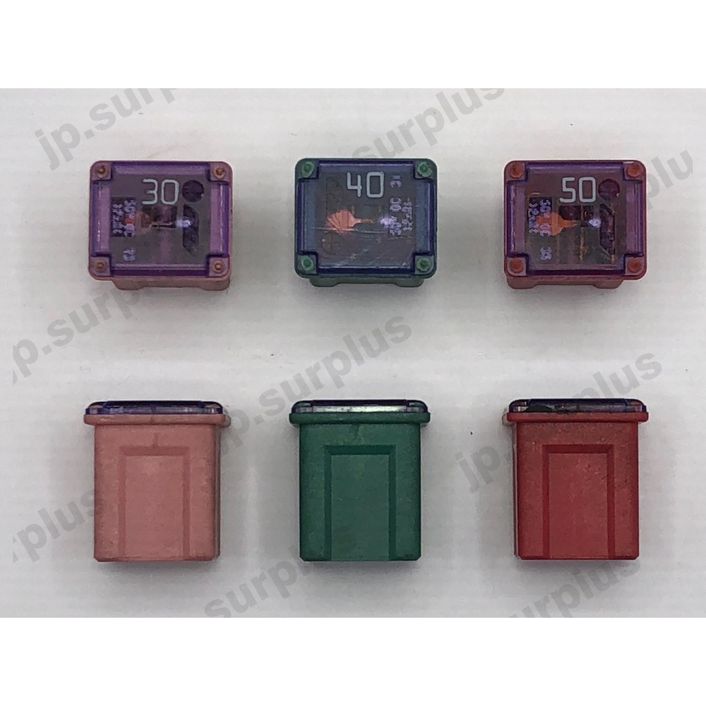 Japan Surplus Mini JCASE Rectangle Car Fuse 30, 40, 50 amp | Shopee ...