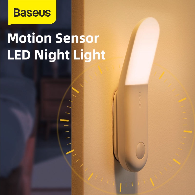 Baseus Led Induction Night Light Human Body Induction Lamp Motion ...
