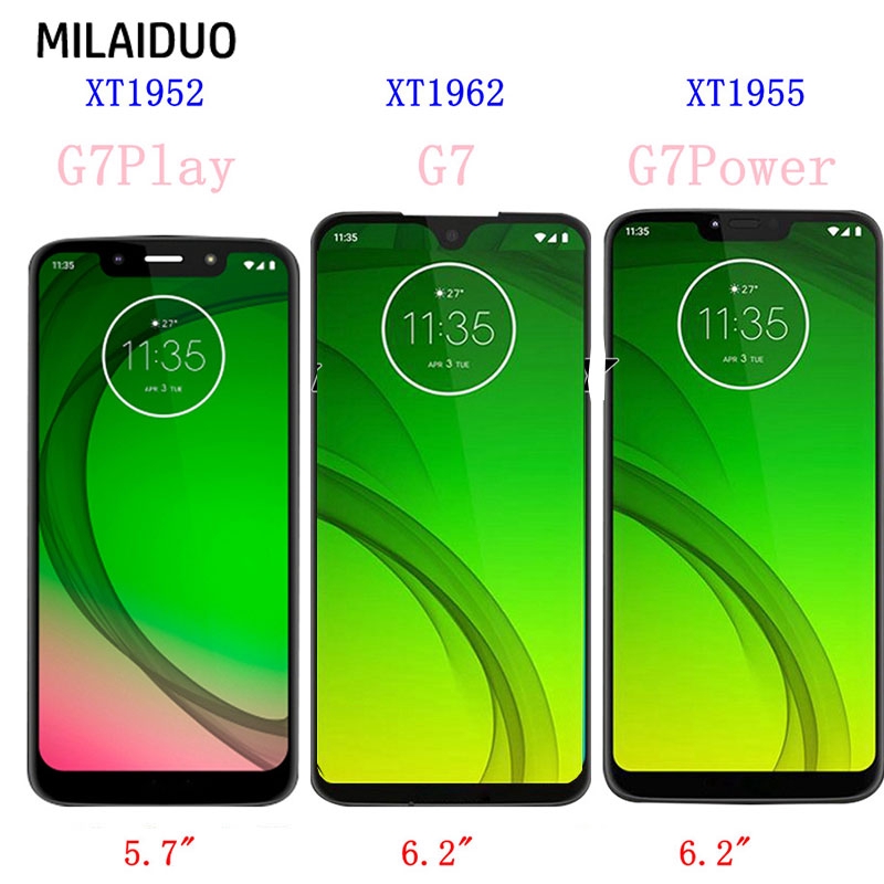 For Motorola Moto G7 / G7 Play / G7 Power / G7 Plus LCD Display Touch ...