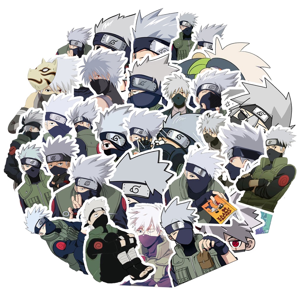 Naruto Kakashi Hakate Anime Sticker Pack (30pcs) | Shopee Philippines