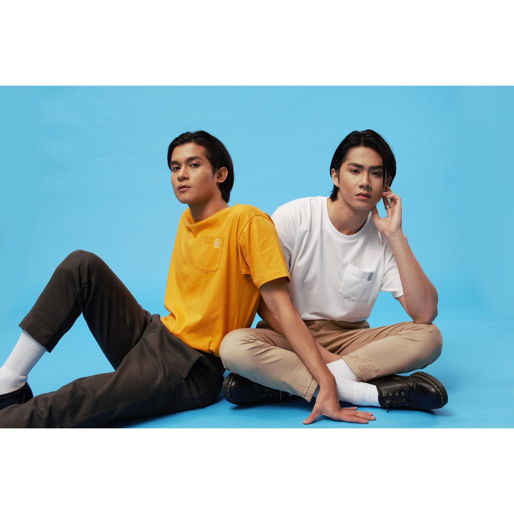 Milkwear for Men and Women - Basic Pocket Tee in Pink, Mustard, White ...