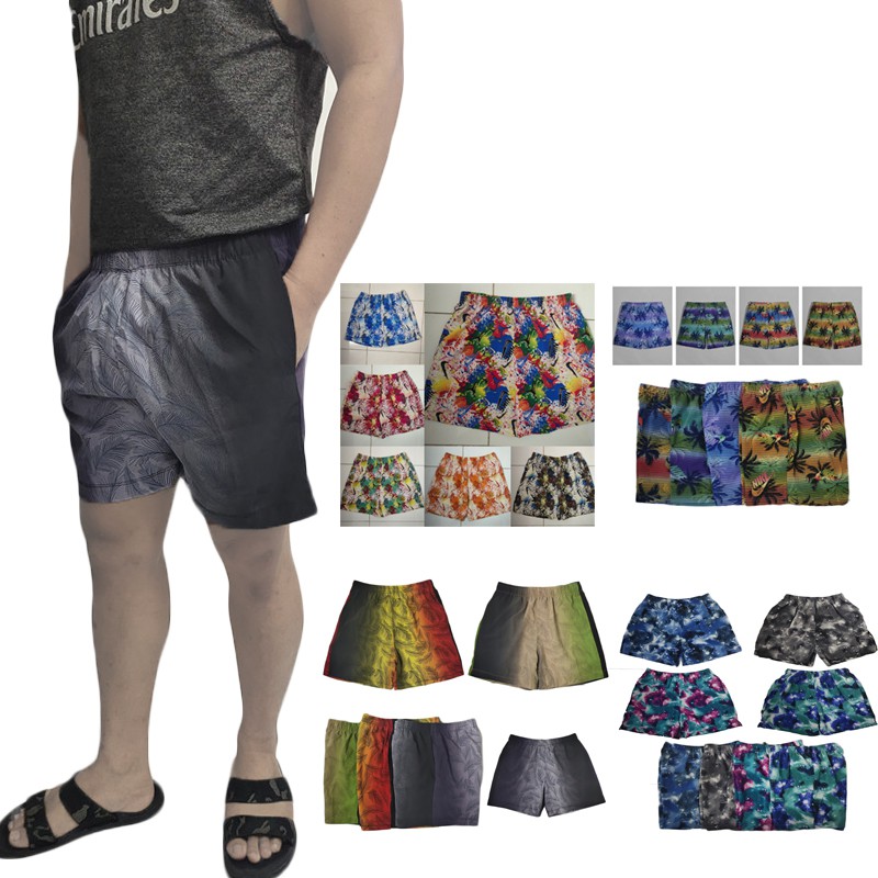 Taslan Short Random Design For Men JB70 | Shopee Philippines