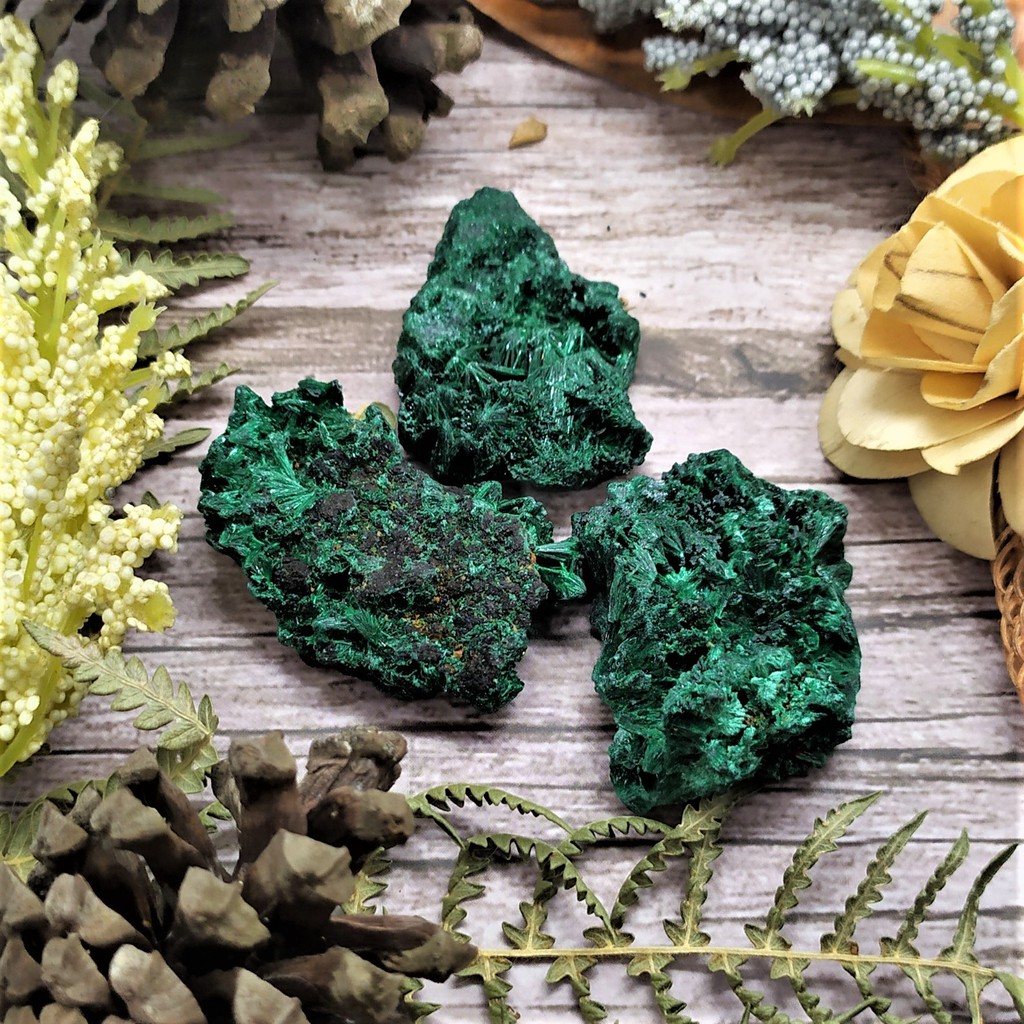 Malachite HQ (Guardian Stone) Velvet Malachite Raw Crystal Specimen ...