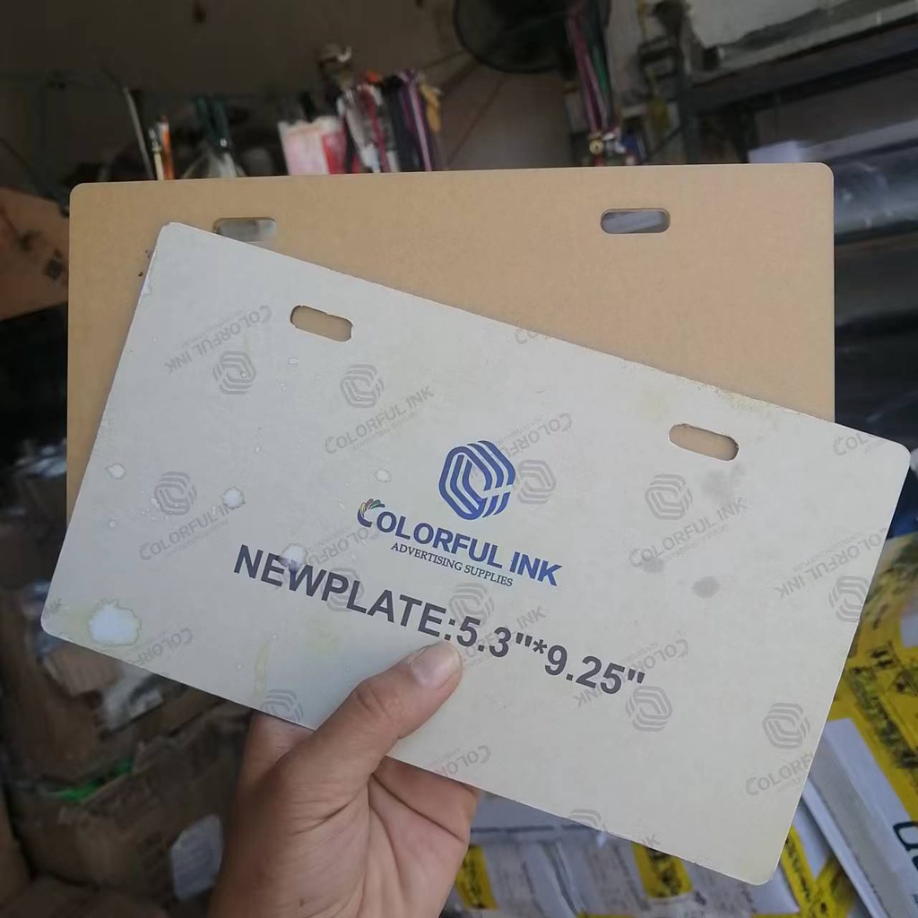 (5.3''x9.25'')3MM blank acrylic MC plate NEW 2021 LTO STANDARD ...