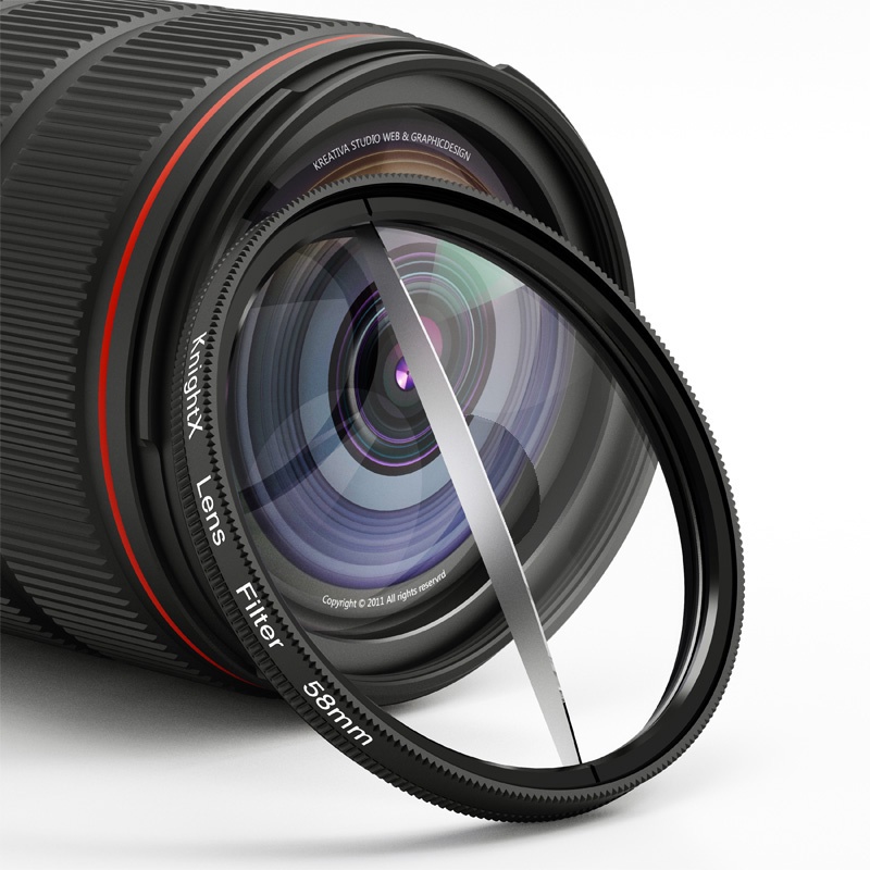 KnightX Semi-Hazy Prism Filter 49 52 55 58 62 67 72 77 mm UV CPL Blur ...