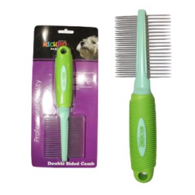 MICHIKO DOUBLE SIDED PET COMB (Pink & Green) | Shopee Philippines