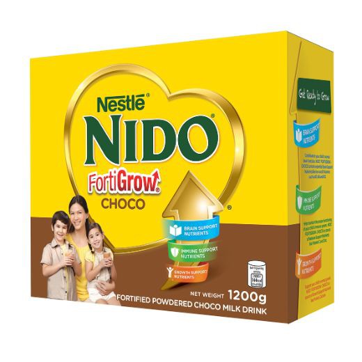 NIDO Forti-Choco Fortified Powdered Milk Drink 1.2kg | Shopee Philippines