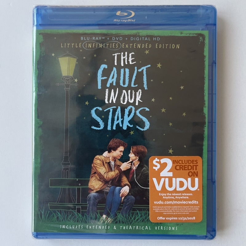 The Fault In Our Stars Blu-ray Movie (Sealed And New) | Shopee Philippines