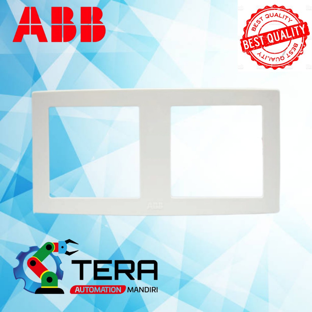 2 GANG ABB SWITCH FRAME TYPE CONCEPT BS AC5201 | Shopee Philippines