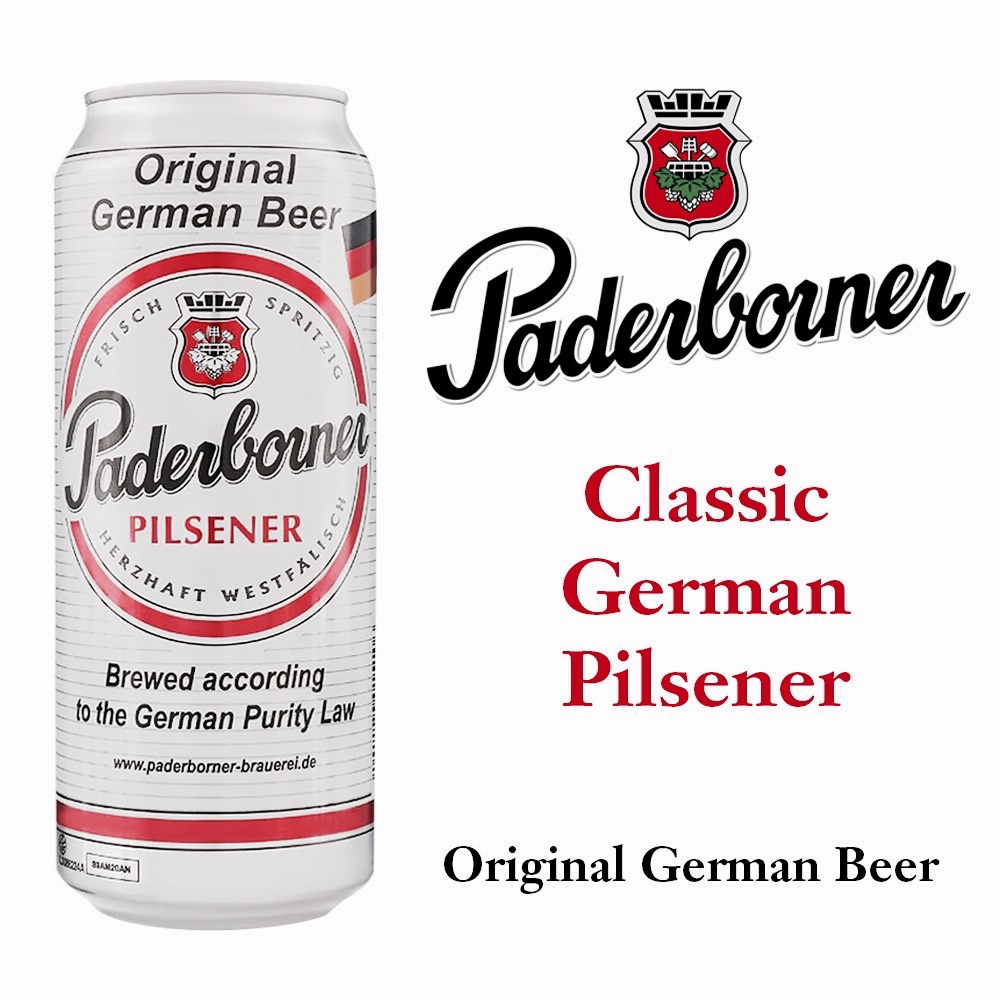 Paderborner Pilsener 0.5L Easy Open Can | Shopee Philippines